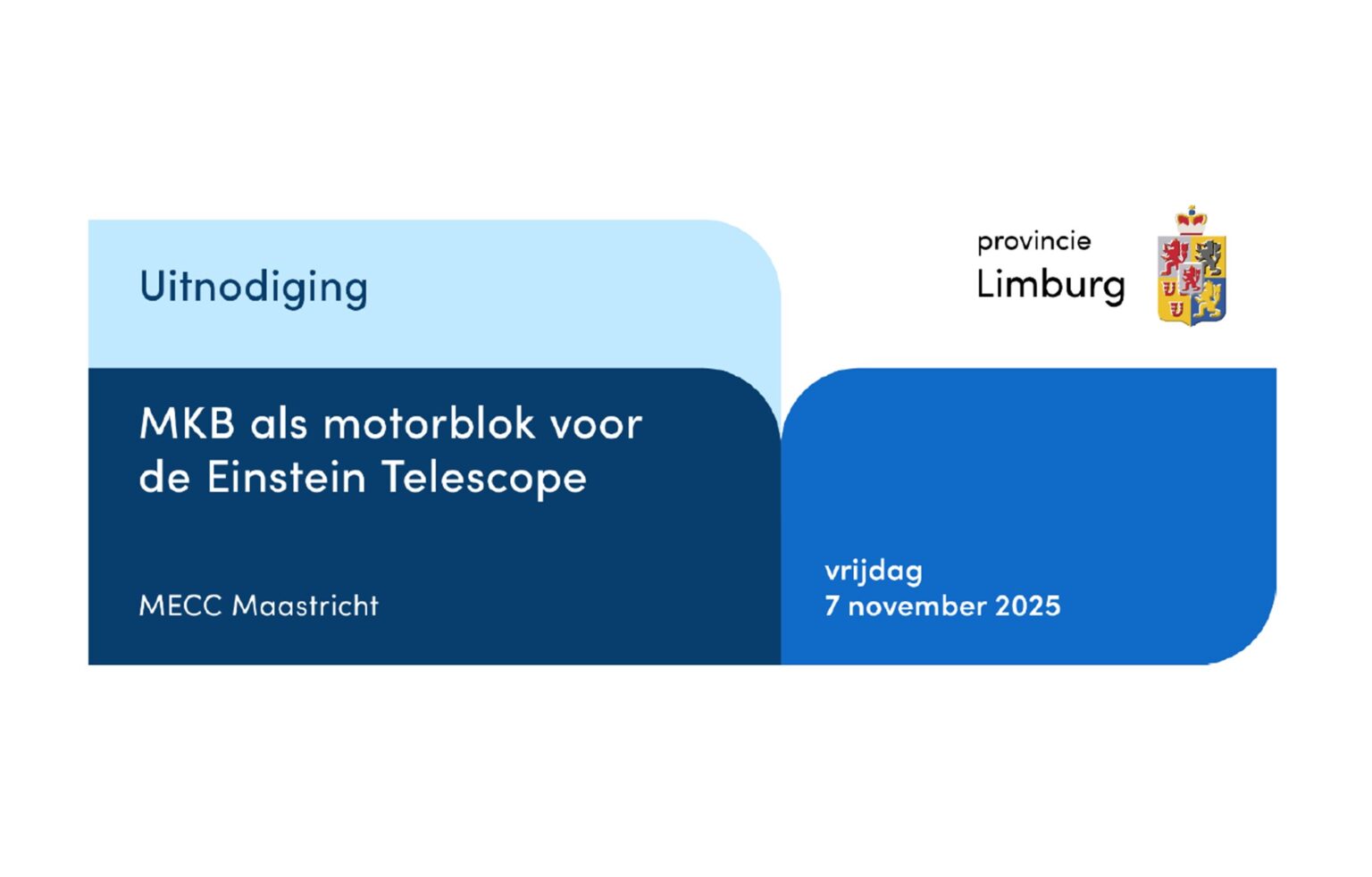 MKB als motorblok voor de Einstein Telescope - MKB-Limburg